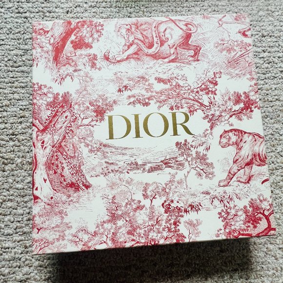 Dior | Storage & Organization | Dior Toile Storage Gift Box With Ribbon ...